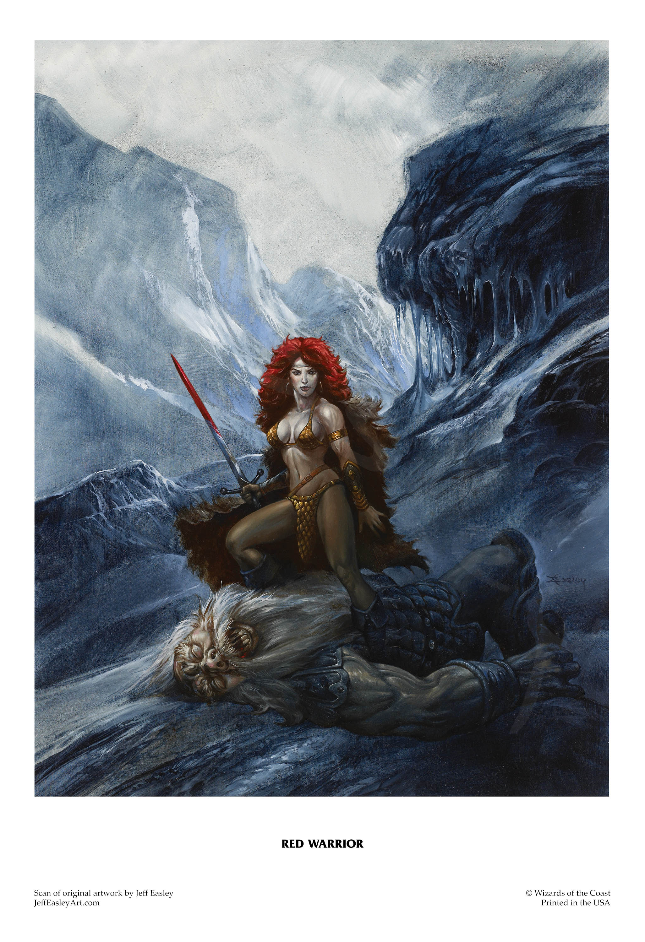 Jeff Easley · Red Warrior
