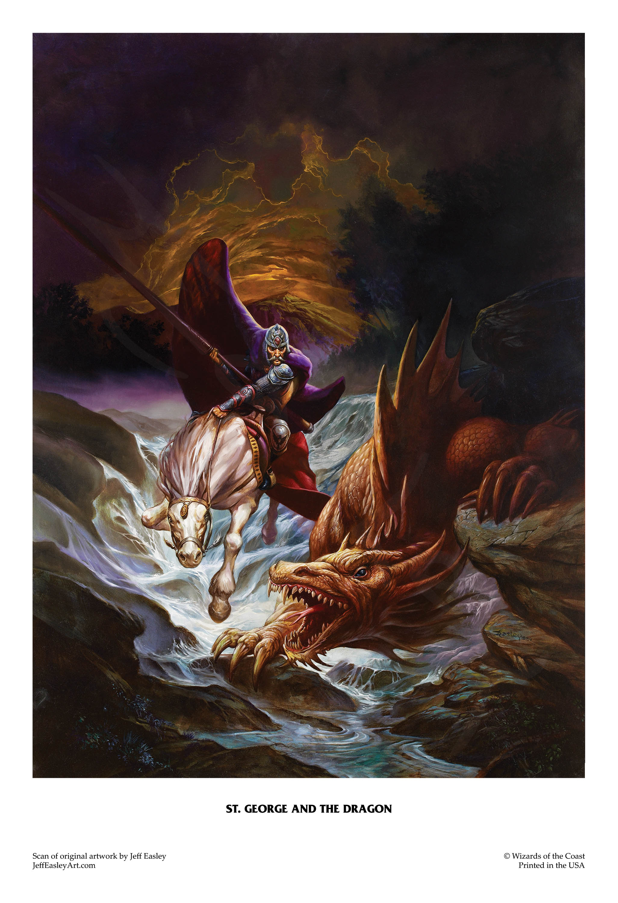 Jeff Easley · St George and the Dragon
